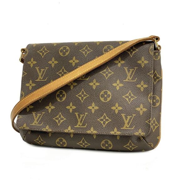 Louis Vuitton | Bags | Louis Vuitton Musette Salsa Brown Canvas Shopper ...